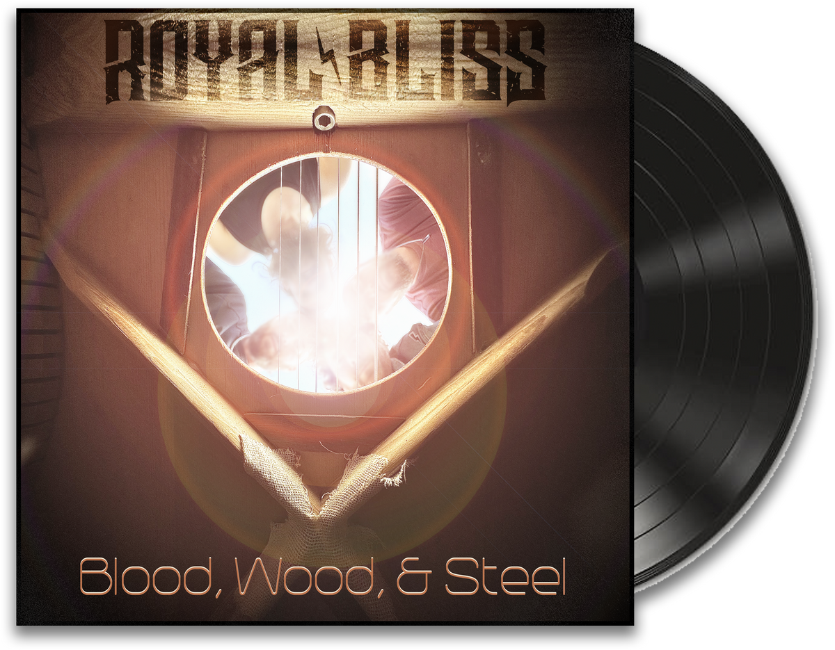 Blood Wood and Steel AUTOGRAPHED VINYL ALBUM – Royal Bliss Store